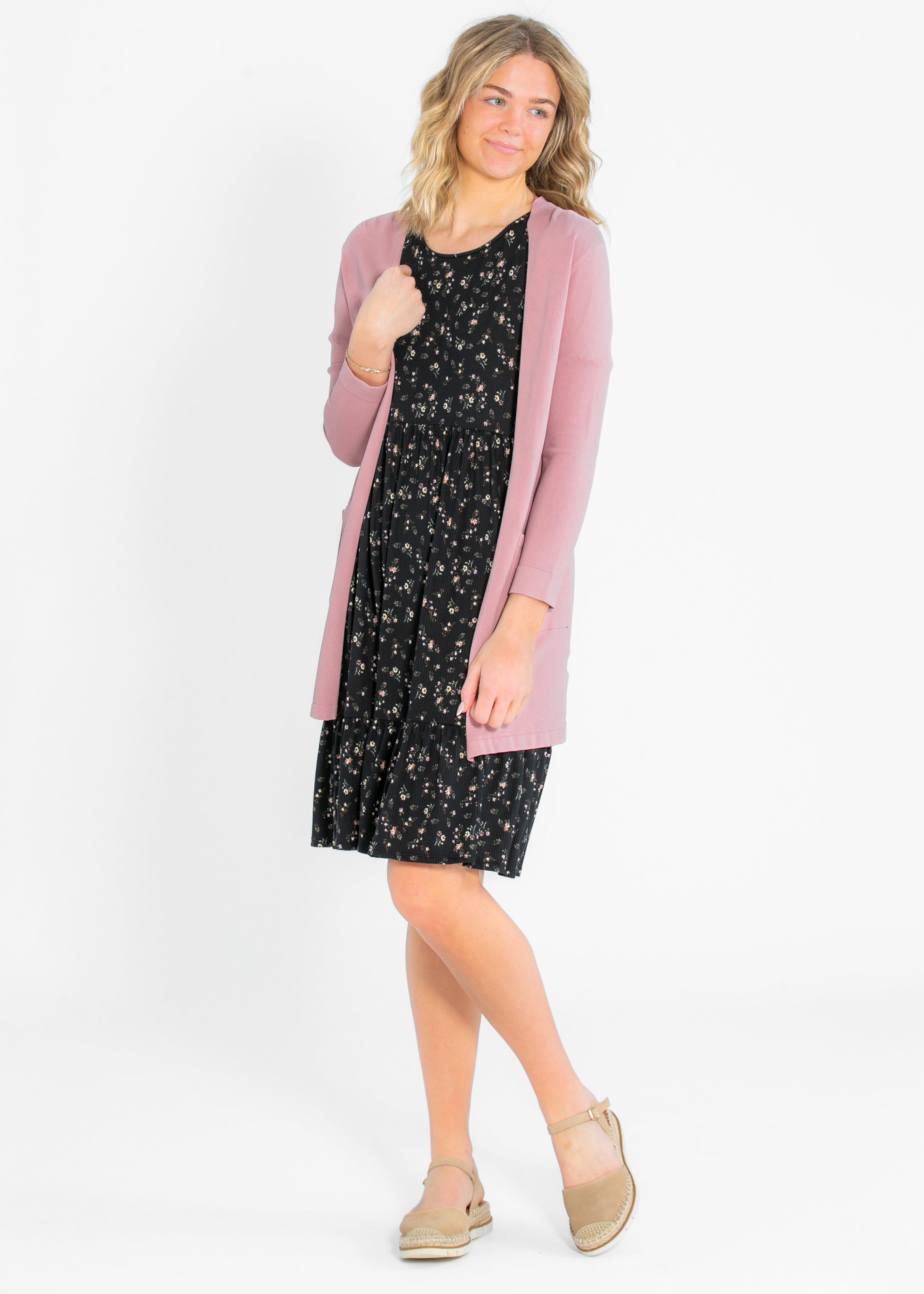 Jess Short Sleeve Midi Dress – Tidal Horse